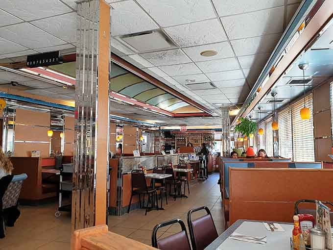 Step inside and find yourself transported to an era when diners were community living rooms, not Instagram sets.