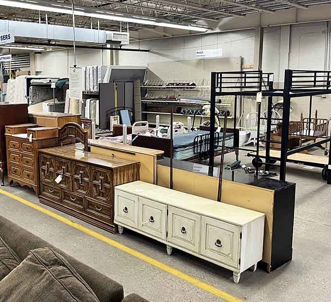 Solid wood furniture that was built when "assembly required" meant hiring a carpenter, not deciphering confusing diagrams.