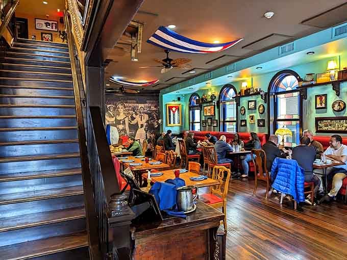 Step inside and suddenly Kentucky feels a thousand miles away, replaced by Havana's vibrant, welcoming embrace.