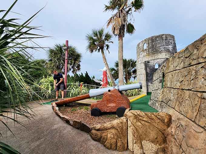 When concentration meets ocean breezes, you get the perfect recipe for competitive family fun and laughter.