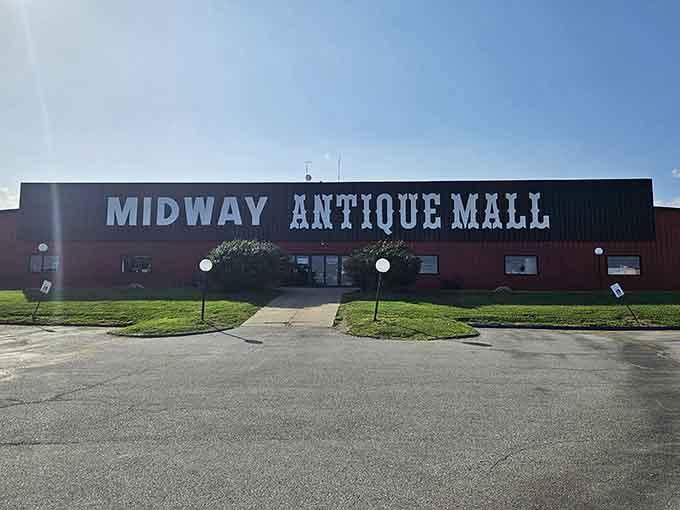 That unassuming red exterior hides thousands of stories waiting to be discovered by curious souls.