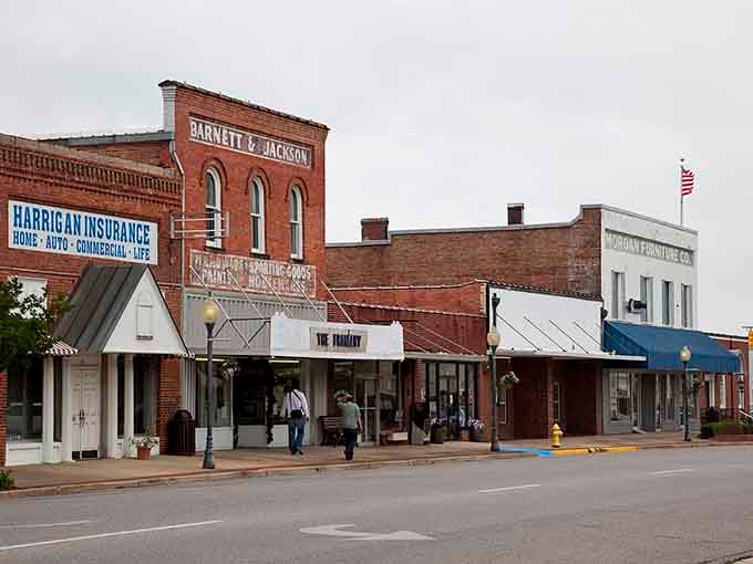 Downtown Monroeville looks like it stepped out of a time capsule and decided to stay awhile.