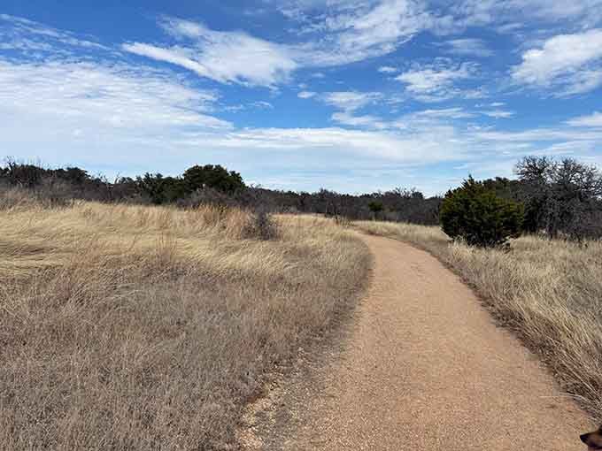 This trail whispers "take a walk" louder than your doctor after Thanksgiving dinner—and the scenery's better than any treadmill view.