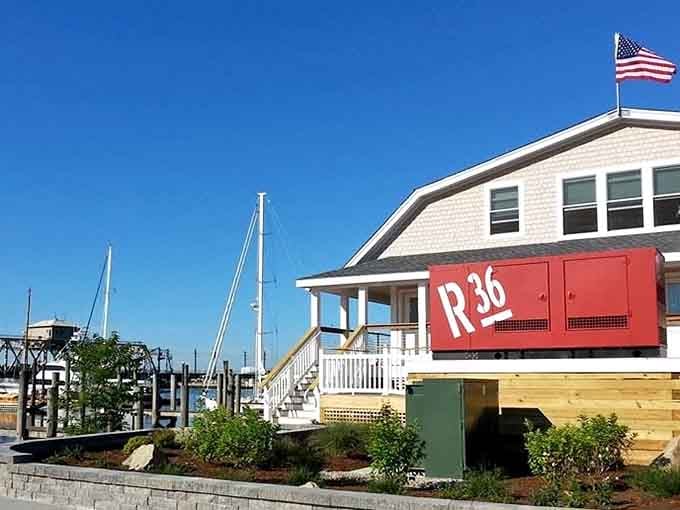 Mystic Red 36: Waterfront dining with sailboats as your backdrop, because eating seafood while staring at parking lots just doesn't hit the same.