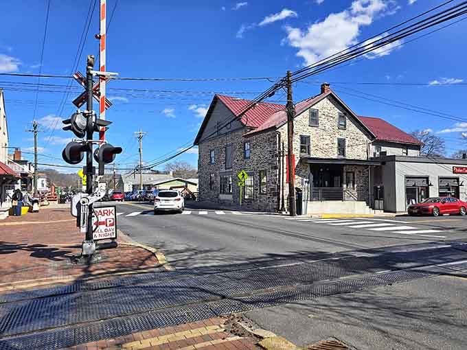 Historic stone buildings and brick sidewalks create a streetscape that smartphones can't quite capture, but you'll try anyway.