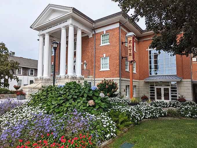 The Kate stands proud with columns and gardens that'd make even Katharine Hepburn nod in approval.