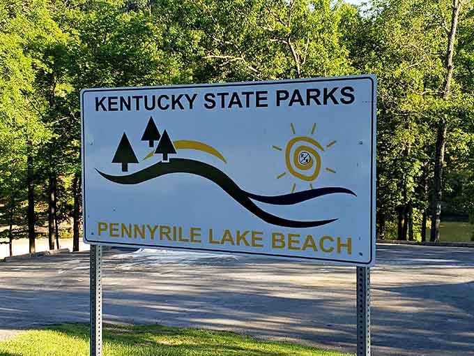 When even the official signage looks this inviting, you know you're onto something special here.