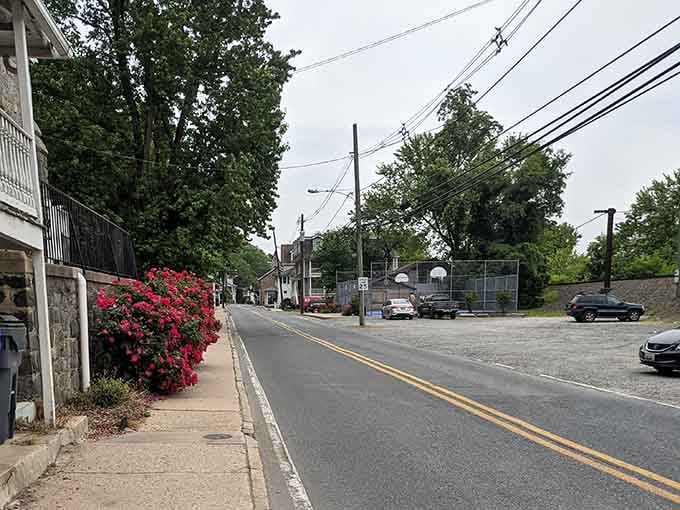 Main Street whispers stories from another century while motorcycles remind you this place is very much alive today.
