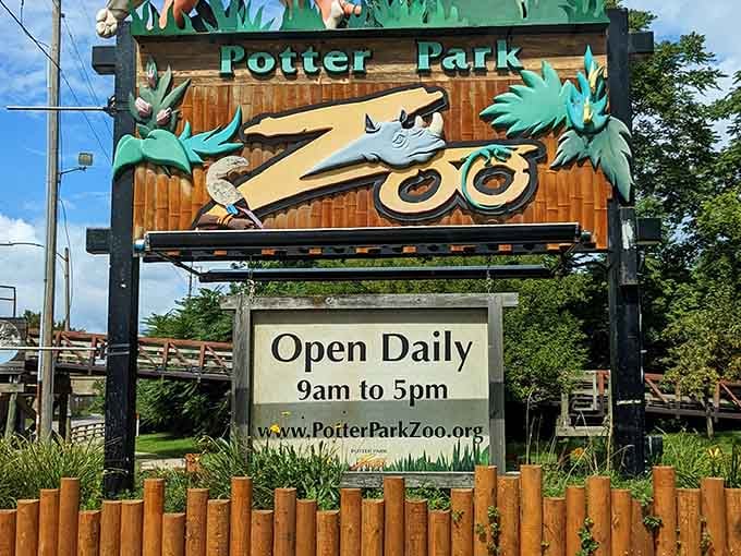Open daily from 9 to 5, because even zoo animals appreciate a consistent schedule and reasonable work-life balance.