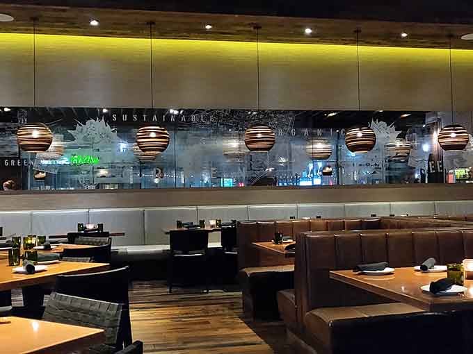 That warm glow isn't just the lighting, it's the feeling you get knowing every design choice here actually matters.