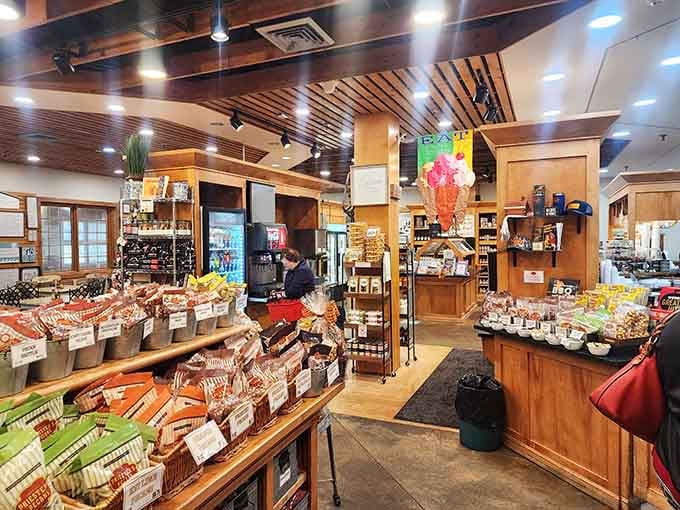 Step inside and prepare for sensory overload in the best possible way, with pecans everywhere you look.