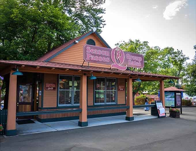 The Season Passes building stands ready to turn your summer into an unlimited adventure pass.