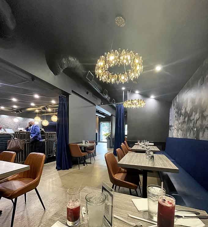 Chandeliers and soul food prove that comfort cooking deserves the fancy treatment it rarely gets.