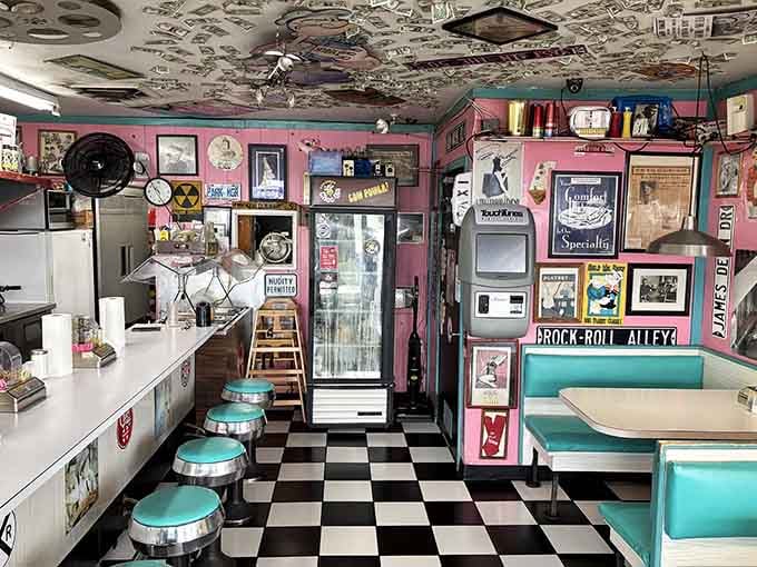 Step into a pink paradise where every wall tells a story and breakfast tastes like nostalgia.