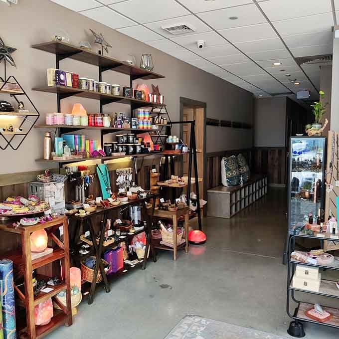 The retail space offers wellness treasures that'll make you want to redecorate your entire life immediately.