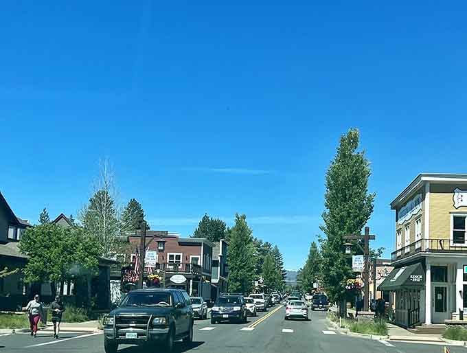 That Western-themed main street isn't just for show, it's your gateway to mountain town magic at its finest.