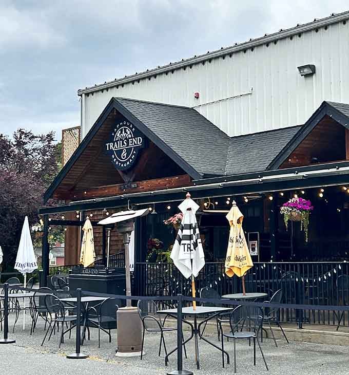 Trail's End Taproom's patio beckons with craft brews and the promise of people-watching that's better than cable television.