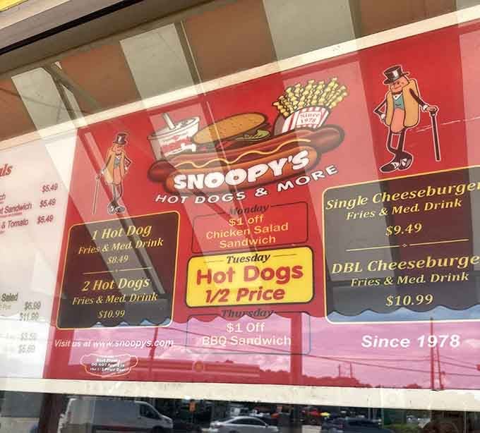 When the menu board promises meals under ten bucks, you know you've found something special in this economy.