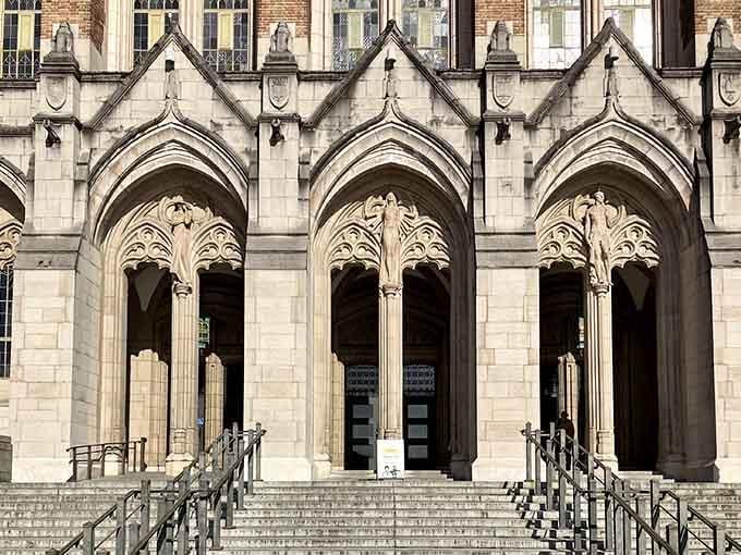 Those arches aren't just for show—they're your gateway to the most magical study session ever.