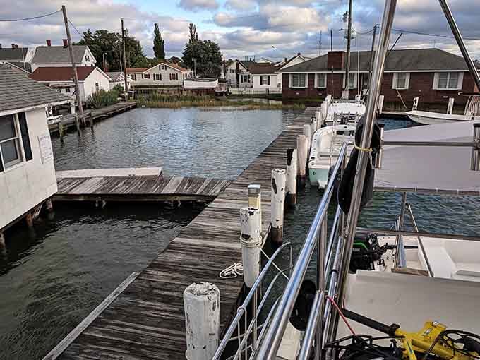 Weathered docks and working boats tell stories that no Instagram filter could ever improve or need to.
