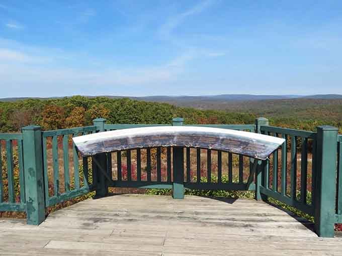 The overlook at Taum Sauk Mountain State Park offers views that'll make you forget you're still in Missouri.