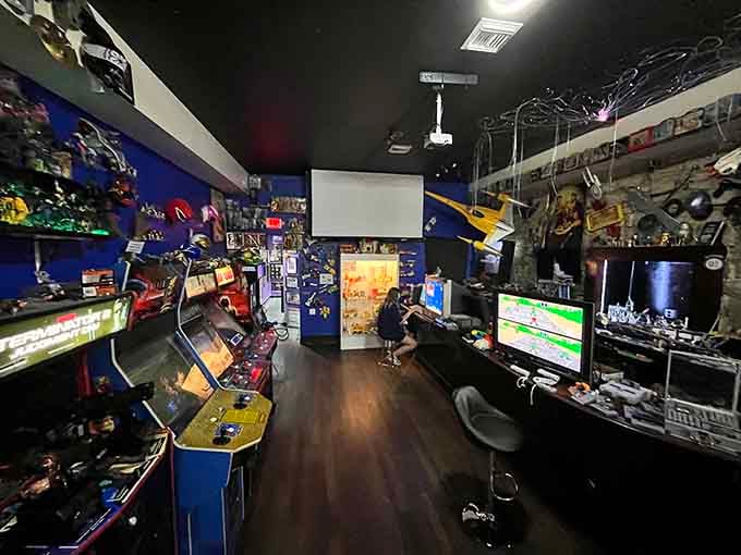 Wall-to-wall nostalgia packed so tight you'll need hours to spot everything from your childhood wishlist.