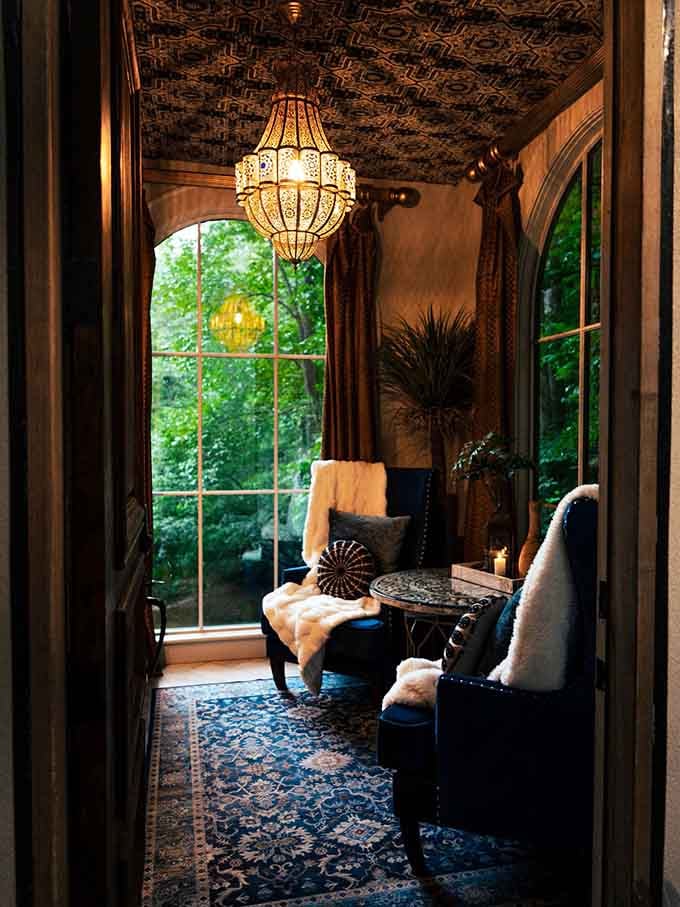 Step inside and suddenly you're questioning whether your GPS brought you to Marrakech instead of Alabama.