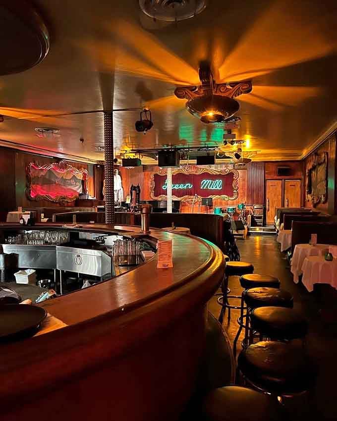 Step inside where Art Deco dreams meet live music, and suddenly you understand why Capone loved this joint.