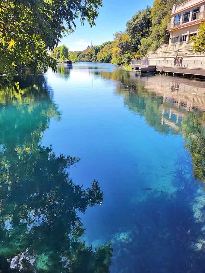 Water this clear in Texas? Someone check if we've accidentally crossed into another dimension.