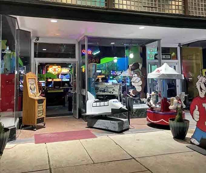 Step through these doors and suddenly your biggest worry is running out of game time.