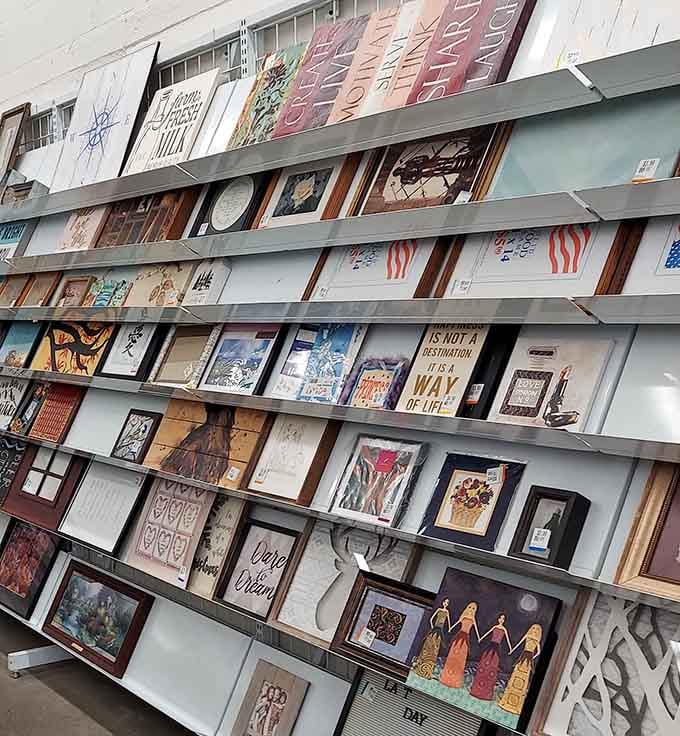 Wall art waiting for the perfect home, from inspirational quotes to quirky conversation starters.