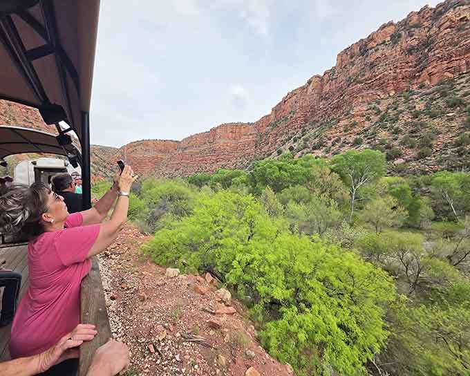 Capturing memories the old-fashioned way: with actual cameras pointed at actual scenery that's actually worth photographing.