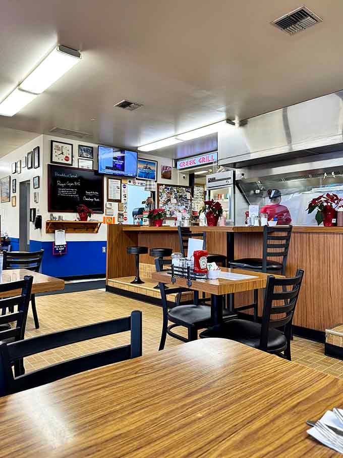 Classic diner vibes meet Pacific Northwest charm in a space where strangers become regulars after one visit.