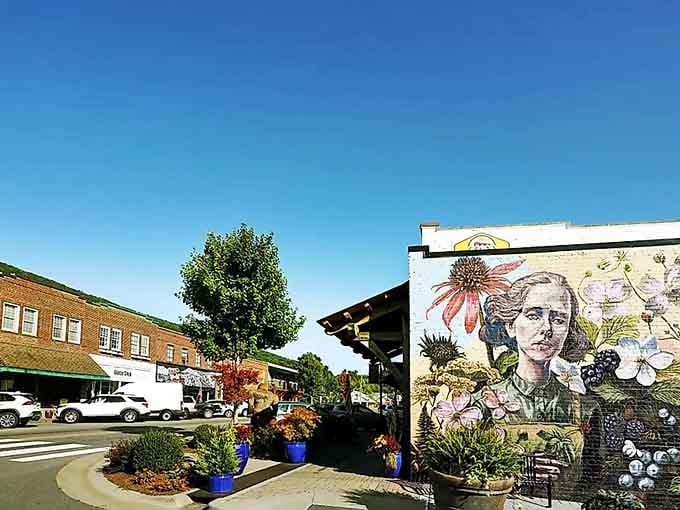 Vibrant murals transform ordinary walls into storytelling canvases, making art accessible without the gallery admission fee.