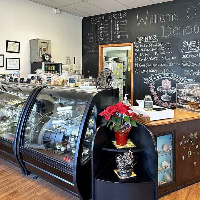 The kind of bakery counter that makes you want to press your nose against the glass like a kid.