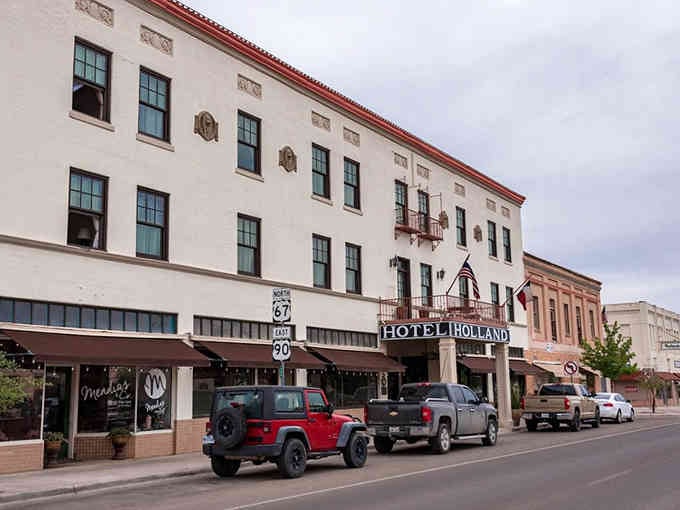 Historic Hotel Holland anchors this mountain town where the Old West still feels wonderfully alive.