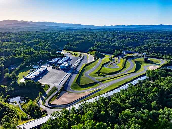 This winding mountain track makes your daily commute look like a Sunday drive to the grocery store.