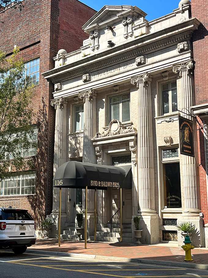 When your steakhouse occupies a former bank building, you know the investment in quality is rock solid.