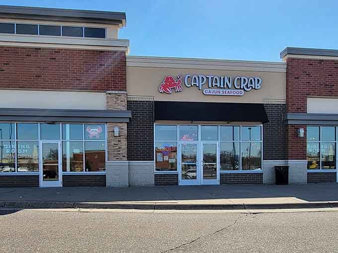 Clean lines and suburban charm mark this strip mall treasure where Louisiana's bayou magic meets Minnesota nice.