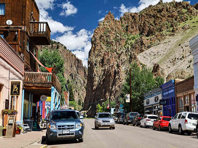When canyon walls hug your main street this tight, you know you've found a town that values intimacy over sprawl.