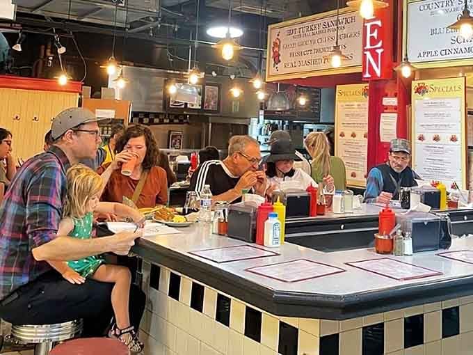 Counter seating brings back the golden age of diners, where strangers become friends over Pennsylvania Dutch comfort food.