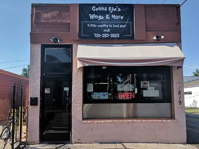 This modest storefront proves that incredible wings don't need fancy digs, just serious flavor and heart.