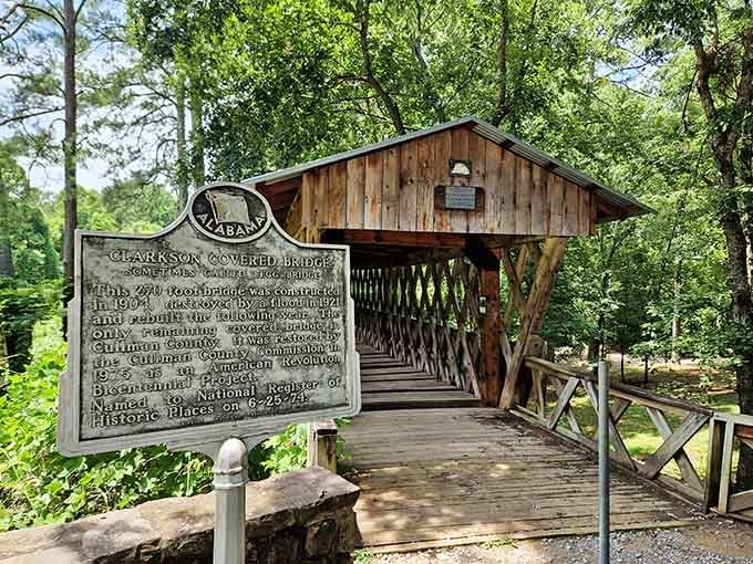 When a historical marker greets you at the entrance, you know you're about to walk through something special.