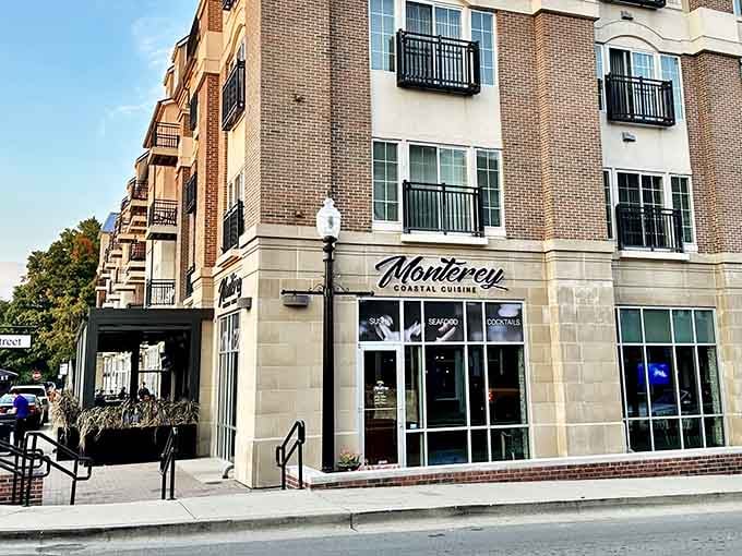 Tucked into a modern corner spot, this coastal cuisine hideaway brings California vibes to the Midwest beautifully.