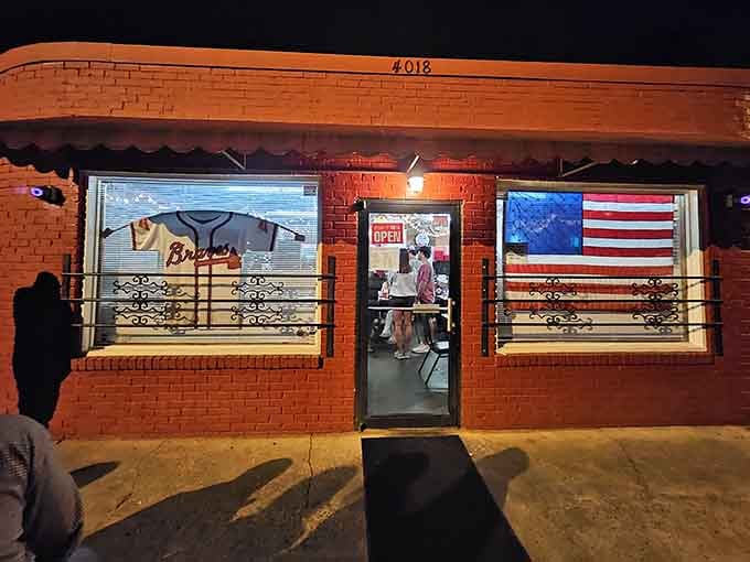 When the neon "OPEN" sign glows at night, you know something delicious is happening behind that brick wall.