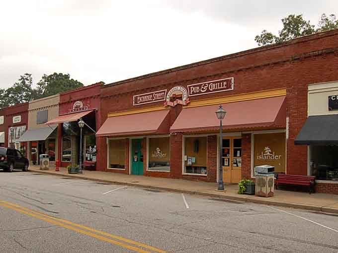 Pendleton's historic downtown showcases beautiful brick buildings with colorful awnings that have welcomed visitors for generations of families.