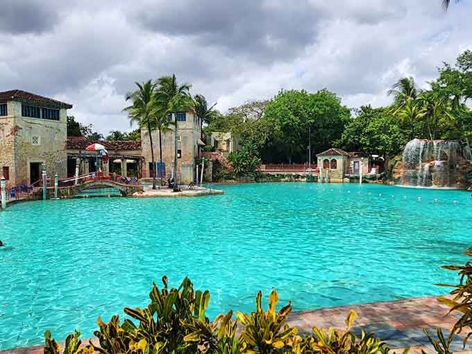 That turquoise water isn't a filter &ndash; it's spring-fed perfection in a quarry turned Mediterranean dream pool.