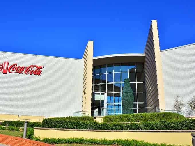 That brilliant blue sky and iconic red script promise the same fizzy excitement you felt decades ago.