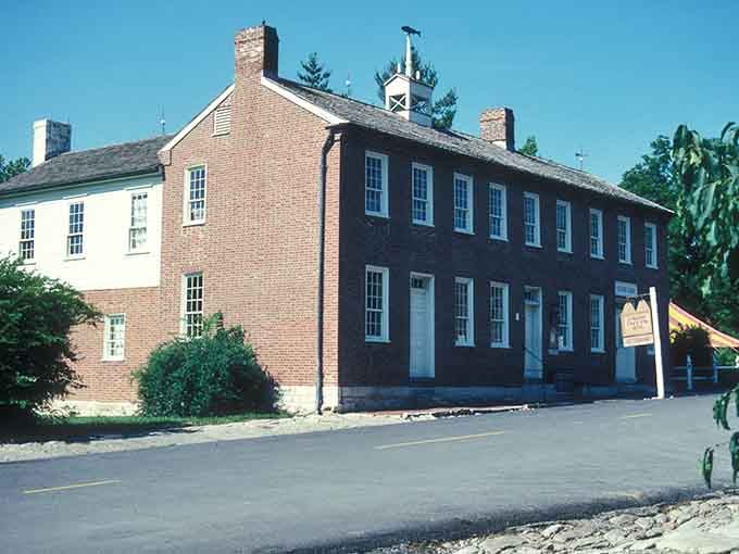 These sturdy brick buildings have weathered more storms than a weatherman's career and still stand proud today.