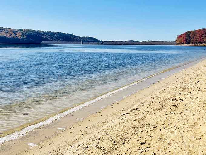 This pristine sandy beach with crystal-clear shallows proves Pennsylvania knows how to do waterfront right.